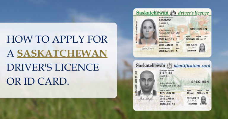 How To Apply For a Saskatchewan Driver's Licence or ID Card ...
